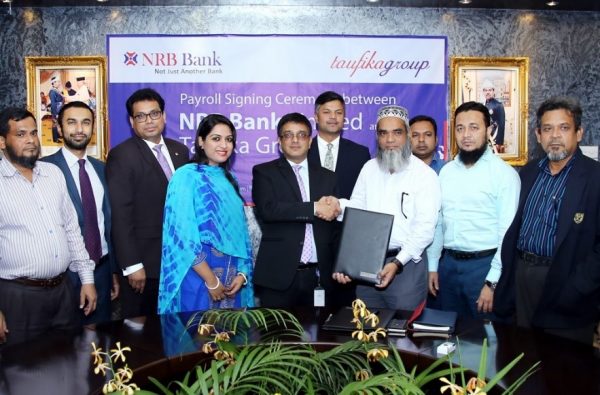 NRB Bank NRB Bank Limited signed a payroll agreement with Toufika Group ...